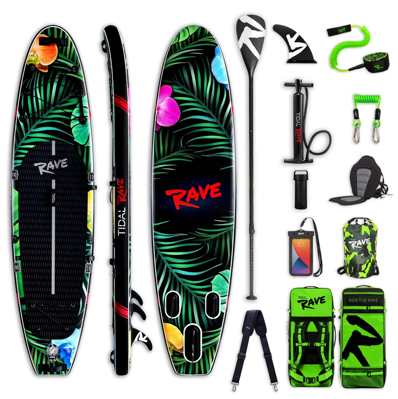 Tidal Rave™ ACRYLIC - (Limited Edition) 10’6 Inflatable Paddle Boards ...