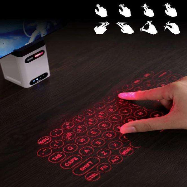 Portable Laser Projection Keyboard [Full Size] - HotSnap